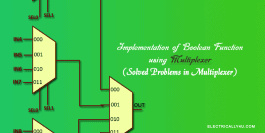 Implementation of boolean function in multiplexer | Solved Problems