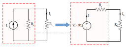 Source Transformation in Electrical Circuits