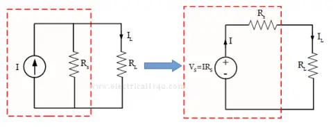 Source Transformation in Electrical Circuits