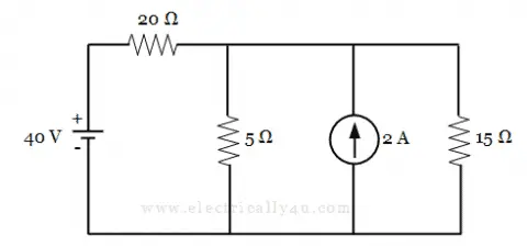Thevenin's Theorem with solved problem