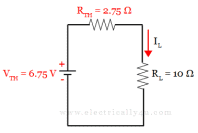 Thevenin's Theorem with solved problem