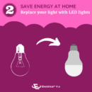 Save energy at home to create a sustainable future